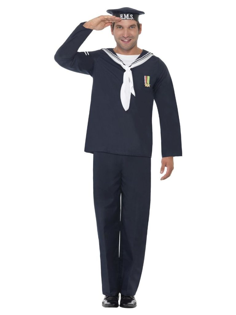 Naval Seaman Costume - The Mad Hatter