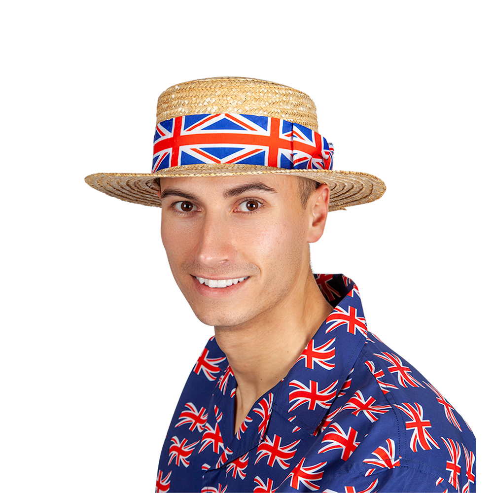 Union Jack Classic Boater - The Mad Hatter