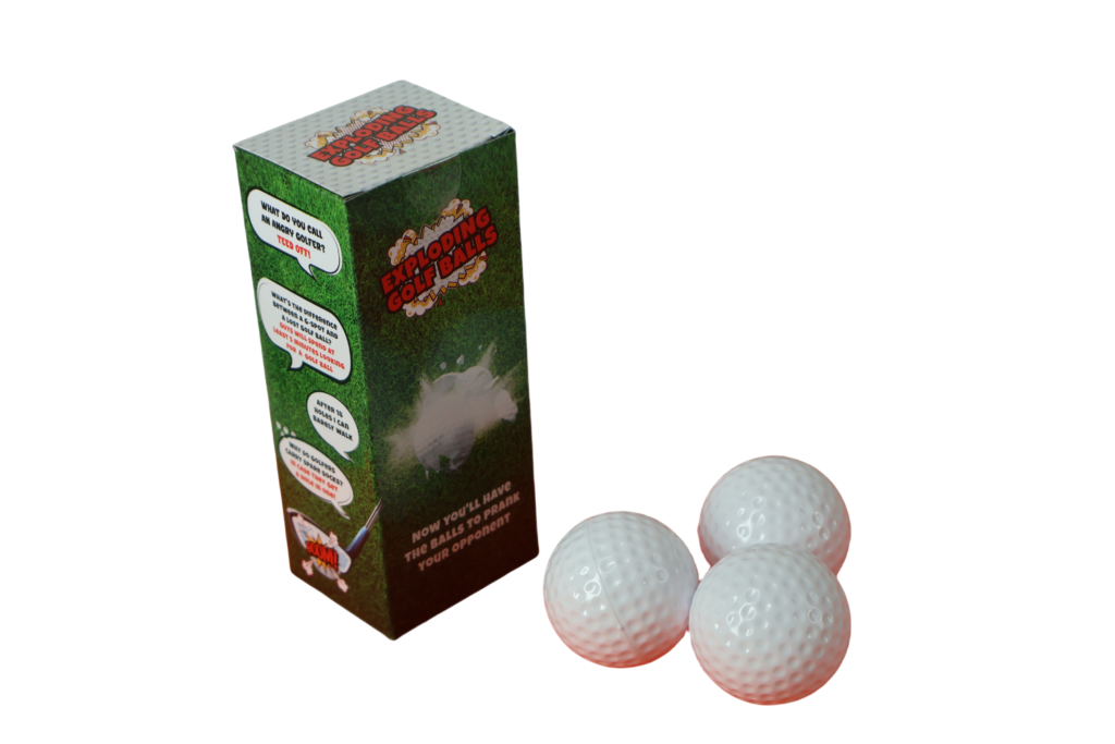 Exploding Golf Balls - The Mad Hatter